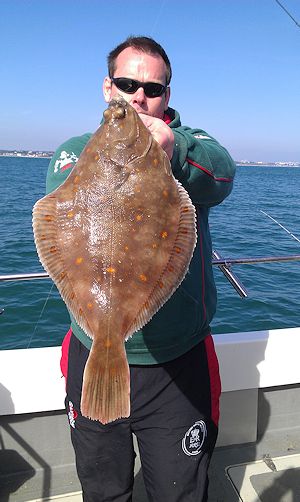 Sea fishing Trips from Poole in Piscary - Flatfish Fishing